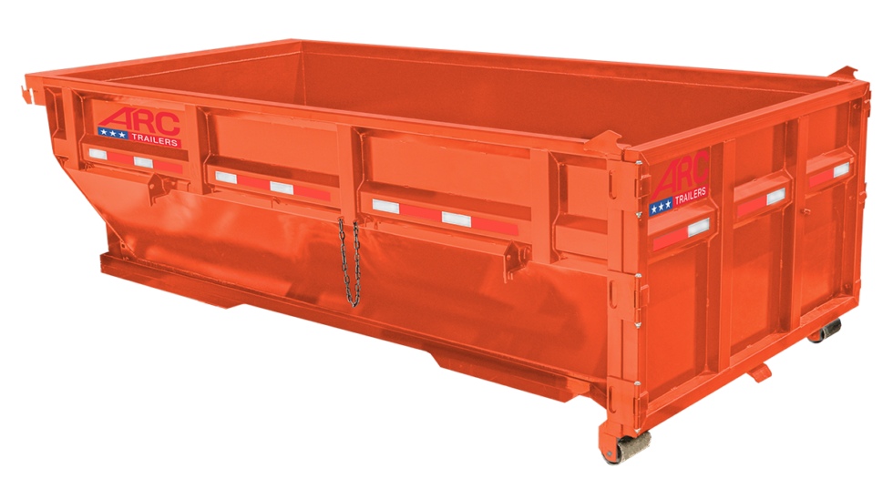 HDB Heavy Duty Roll Off Dump Bin | ARC Trailers