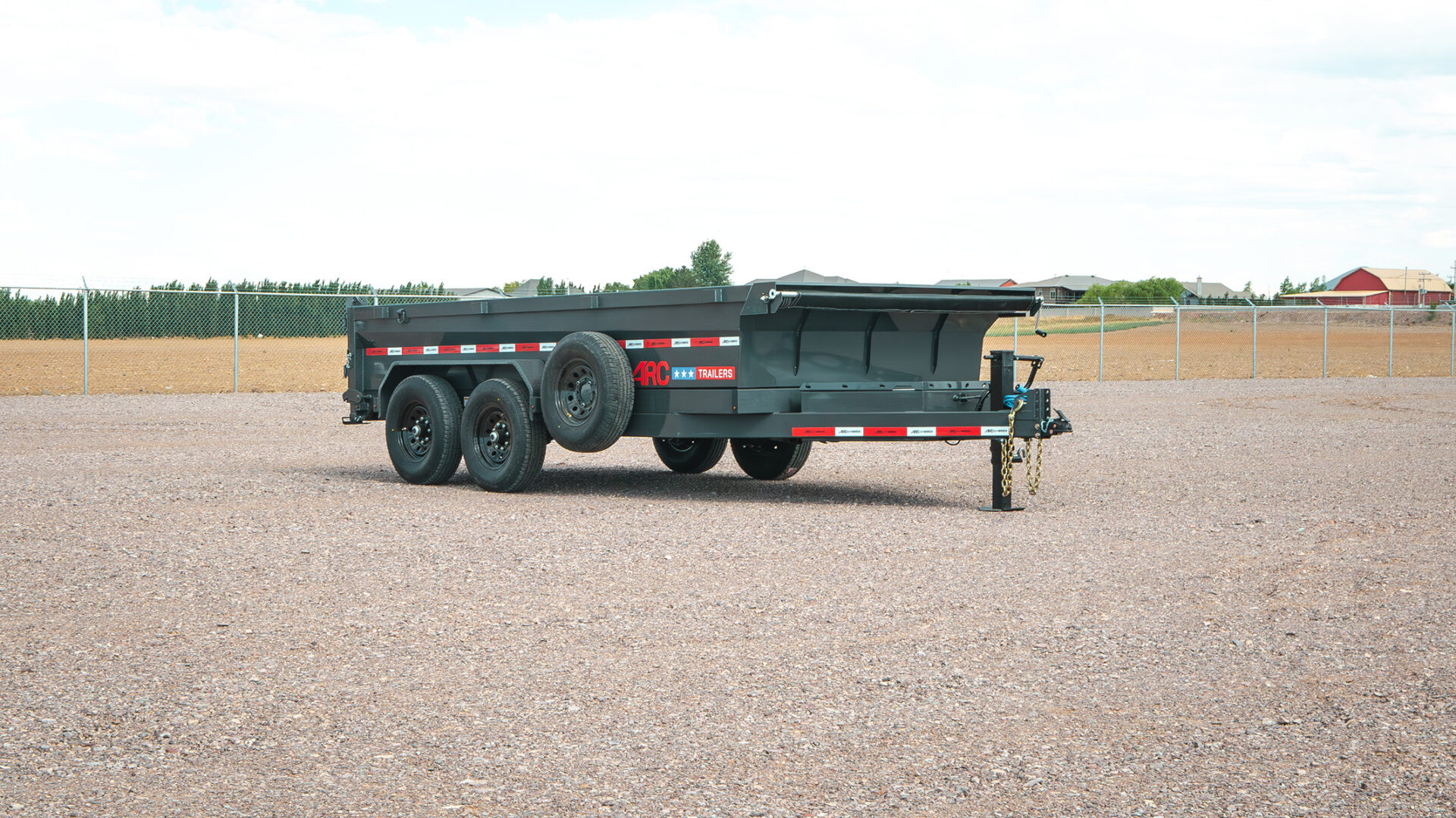 BDZ Bumper Pull Scissor Lift Dump Trailer | ARC Trailers
